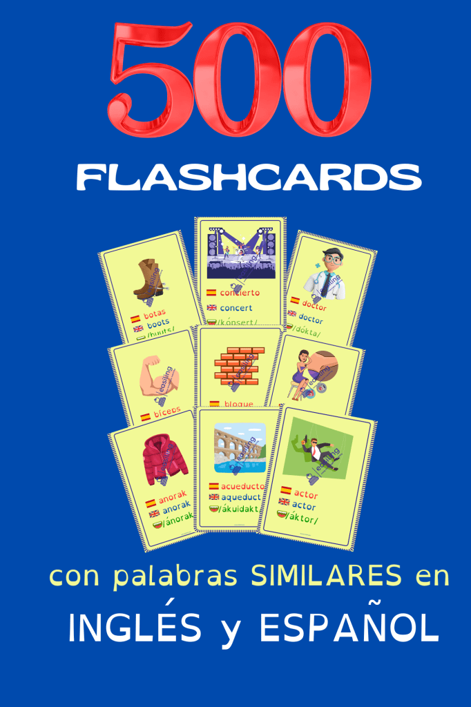 500 FLASHCARDS AMPLIAR EL VOCABULARIO FÁCILMENTE. – SIMILISH (SIMILAR ...